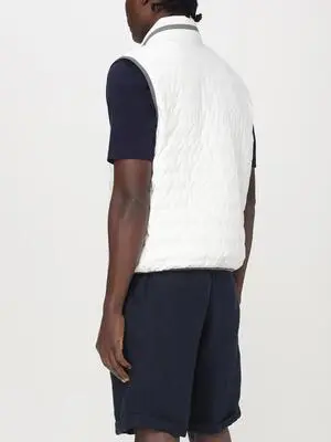 Brunello Cucinelli Quilted Vest - White