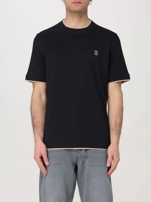 Brunello Cucinelli T-shirt Men Black