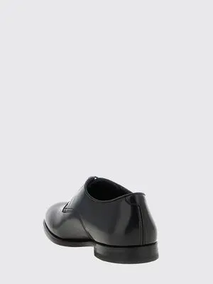 DOUCAL'S Leather Lace-up Brogues - Black