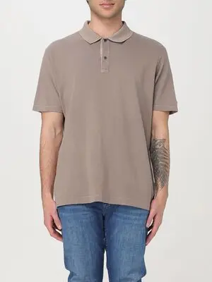 Paul & Shark Polo Shirt Men Silver