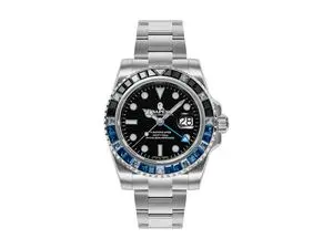 A BATHING APE Type 2 Crystal Stone Bapex Watch - Black