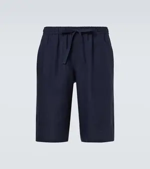 Dolce & Gabbana Linen Bermuda Shorts