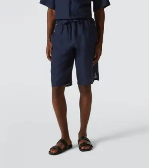Dolce & Gabbana Linen Bermuda Shorts