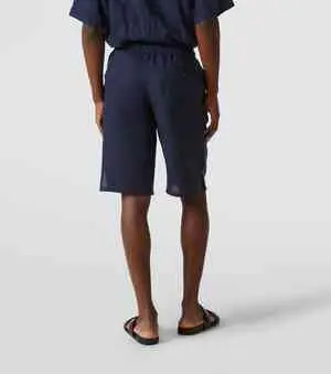 Dolce & Gabbana Linen Bermuda Shorts