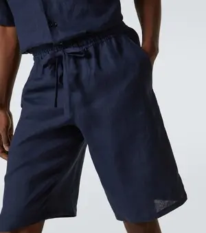 Dolce & Gabbana Linen Bermuda Shorts