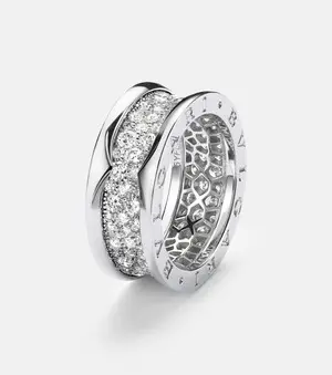 BVLGARI B.zero1 18kt White Gold Diamond Ring