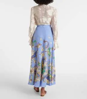 Etro Floral Maxi Skirt