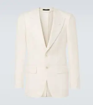 TOM FORD Shelton Wool, Silk, And Linen Blazer