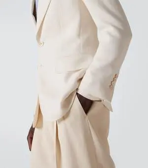 TOM FORD Shelton Wool, Silk, And Linen Blazer