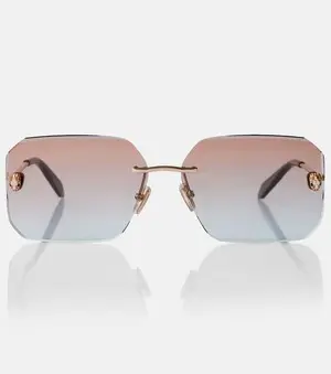BVLGARI Serpenti Square Sunglasses - Brown