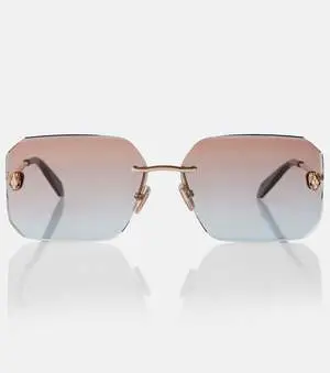 BVLGARI Serpenti Square Sunglasses - Brown