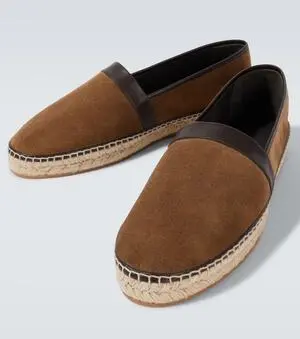 Manolo Blahnik Nerano Suede Espadrilles