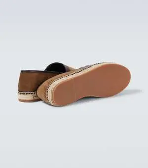 Manolo Blahnik Nerano Suede Espadrilles