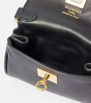 Balenciaga Rodeo Nano Leather Tote Bag