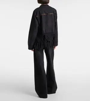 Isabel Marant Étoile Severine Open-knit Macrame Cotton Blouse - Black