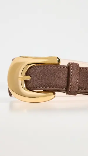 AUREUM No. 8 Suede Belt - Root