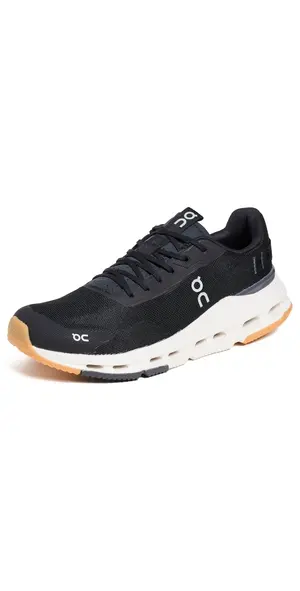 On On Cloudnova Form Sneakers Black Ivory