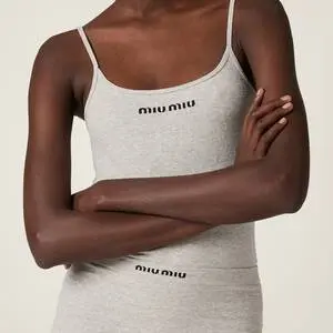Miu Miu Seamless Mélange Top
