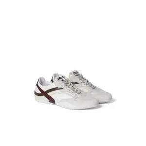 Miu Miu Gymnasium Technical Fabric And Suede Sneakers