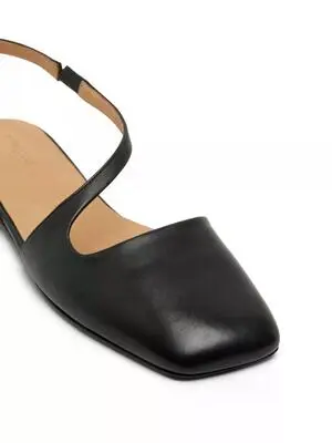 Marsèll Quadrangolo Leather Ballet Flats