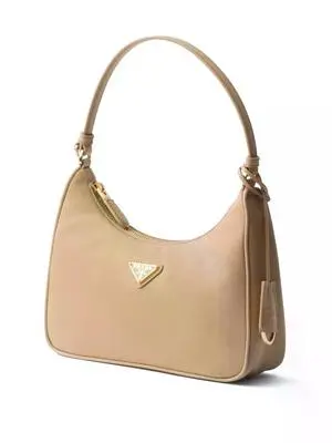 Prada Mini Re-edition Shoulder Bag - Brown