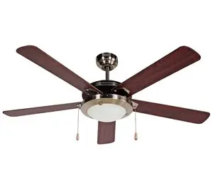 BLACK + DECKER Black+decker 52 In. Ceiling Fan With Pull Chain Brown - One-color