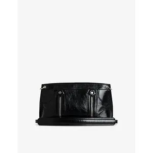 Zadig&Voltaire Sunny Moody Leather Handbag - Noir