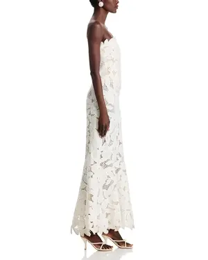 Simkhai Valletta Bustier Midi Dress