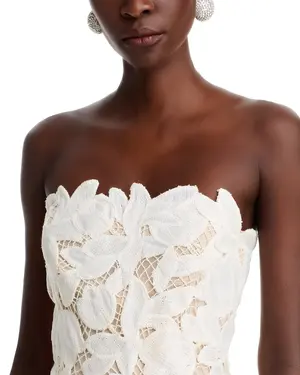 Simkhai Valletta Bustier Midi Dress