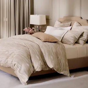 HUDSON PARK COLLECTION Marbled Sand Duvet Cover, Full/queen Exclusive