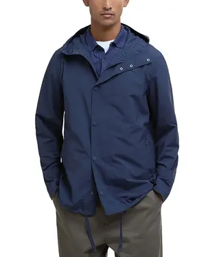 Barbour Quay Showerproof Jacket - Navy/bleached Pine