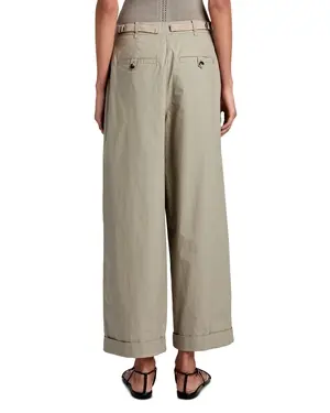 Proenza Schouler White Label Kyle Pleated Trousers