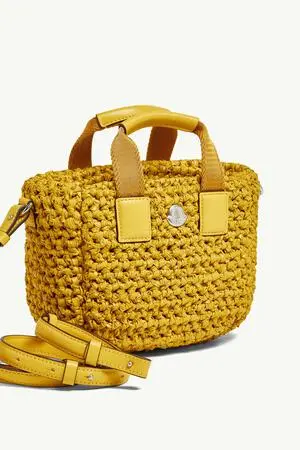 Moncler Caradoc Woven Micro Tote