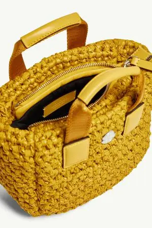 Moncler Caradoc Woven Micro Tote
