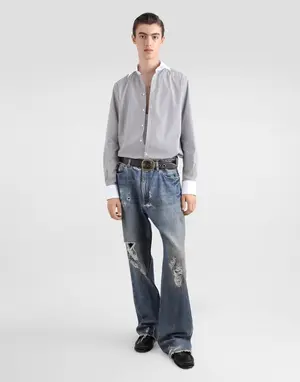 Dolce & Gabbana Striped Cotton Shirt
