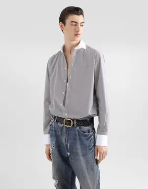 Dolce & Gabbana Striped Cotton Shirt