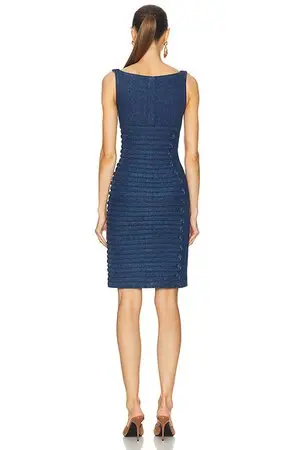 Versace Denim Midi Dress - Medium Blue