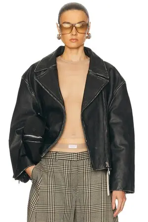 Acne Studios Lilket Leather Jacket