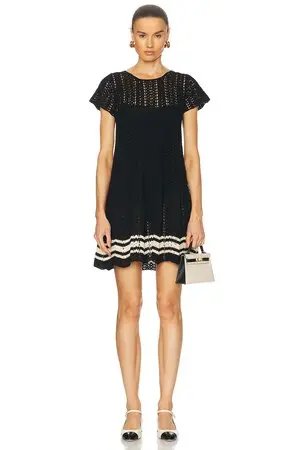 BODE Duxbury Crochet Dress