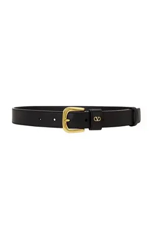 Valentino Garavani Vlogo Signature 25 Belt - Nero