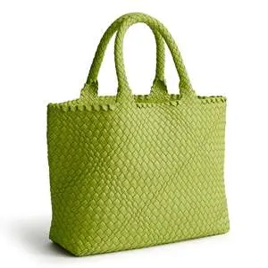 VERA BRADLEY Small Hathaway Tote Bag - Green