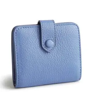 VERA BRADLEY Small Tab Wallet In Quiet Harbor - Blue