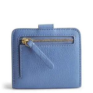 VERA BRADLEY Small Tab Wallet In Quiet Harbor - Blue