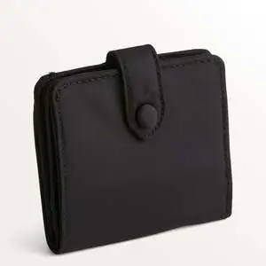 VERA BRADLEY Small Tab Wallet In Moonless Night - Black