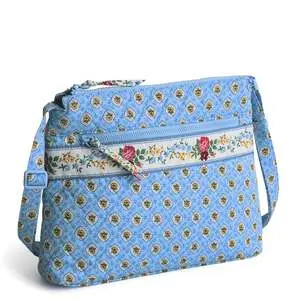VERA BRADLEY Original Zip Hipster Crossbody Bag - Blue