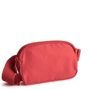 VERA BRADLEY Woodward Small Belt Bag - Red