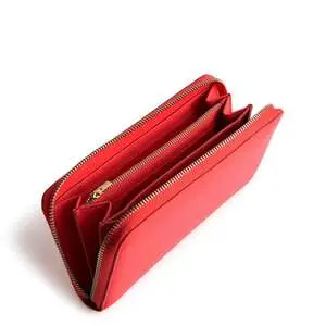VERA BRADLEY Continental Wallet In Cayenne - Red