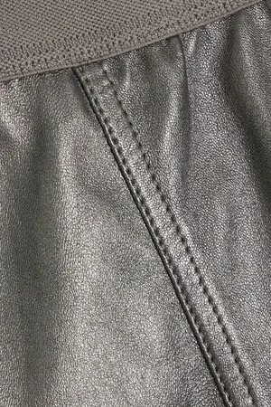 Rick Owens Diana Leather-blend Mini Skirt
