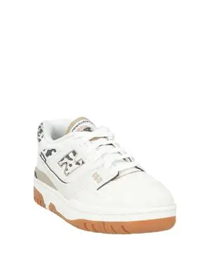 NEW BALANCE Leather Sneakers - White