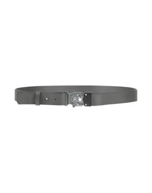 Montblanc Pebbled Leather Belt - Grey